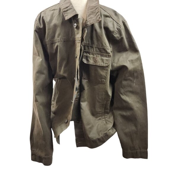 George | Jackets & Coats | Vintage George Olive Green Men L Jacket With ...